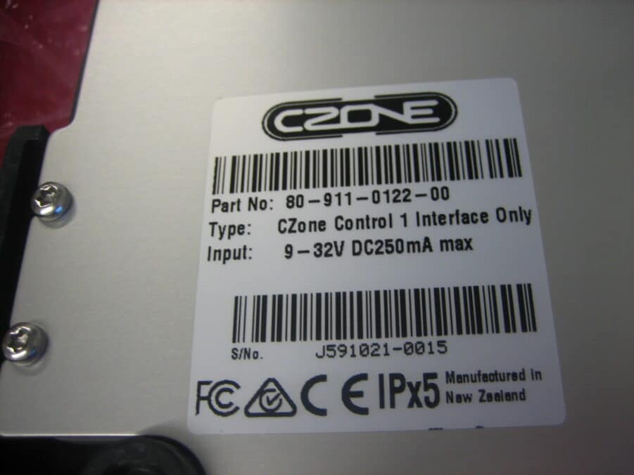 BEP Czone Control 1 Interface Only - 80-911-0122-00 - NEW OPEN BOX ...