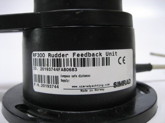 Simrad RF300 Rudder Feedback Unit w/8ft of Cable- working - Max Marine ...