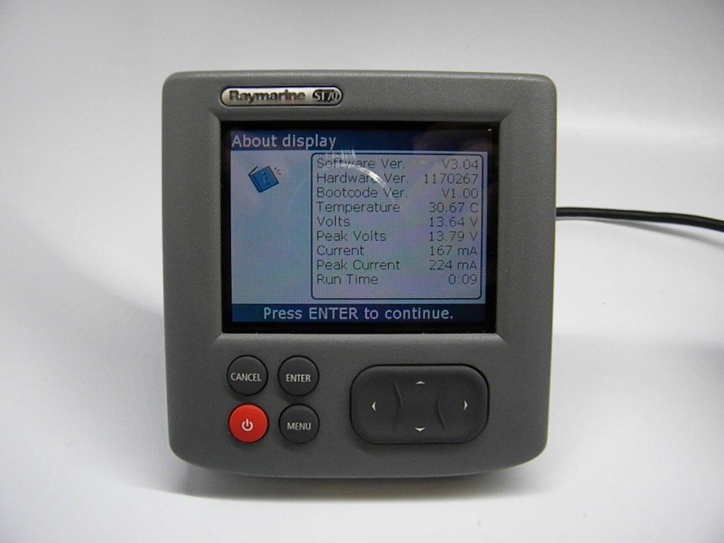 Raymarine ST70 Multifunction Instrument w/Accessories-STng-E22105- 90 ...