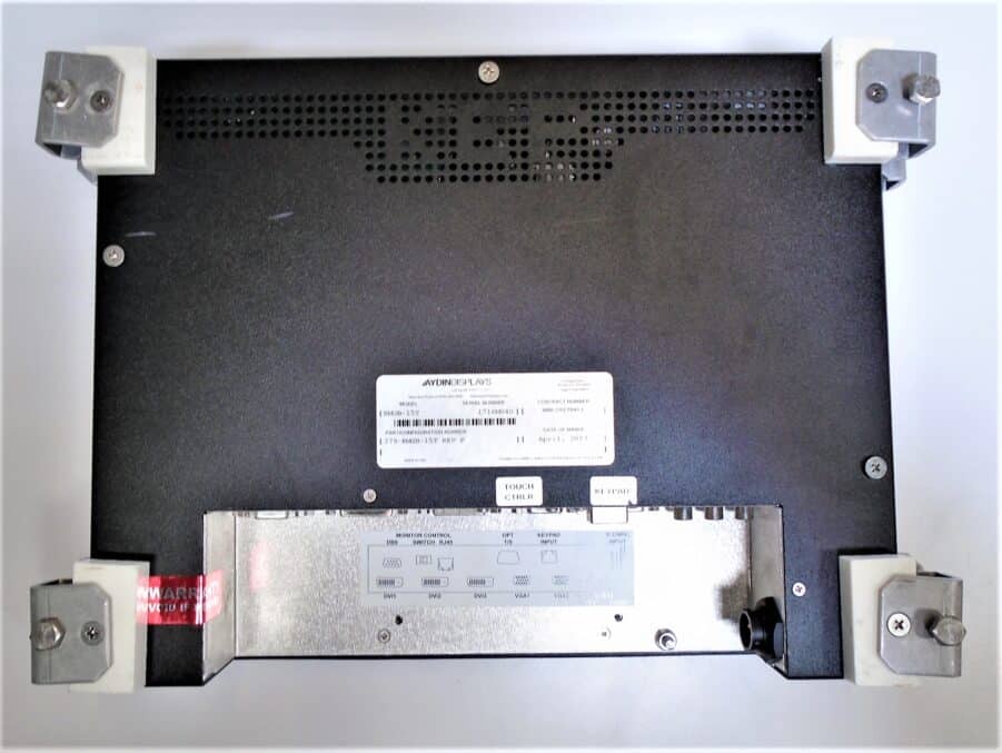 Aydin Displays - 15″ Glass Bridge - Touch Screen - Marine Monitor ...