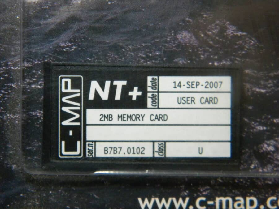 C-Map NT+ C-Card Format 2MB Memory Card - NEW - Max Marine Electronics