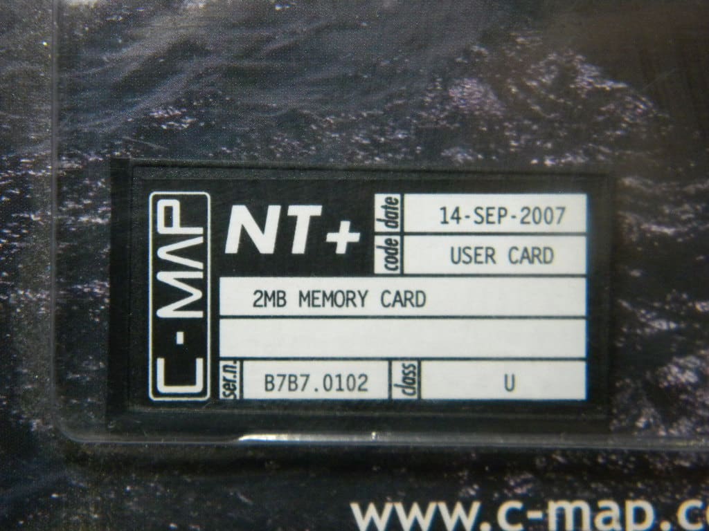 C-Map NT+ C-Card Format 2MB Memory Card - NEW - Max Marine Electronics