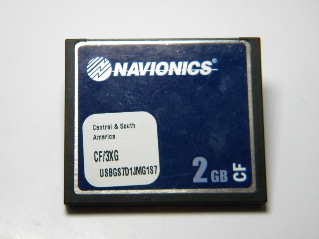 Navionics Gold CF Chart Card "Central & South America" CF/3XG - 2GB ...