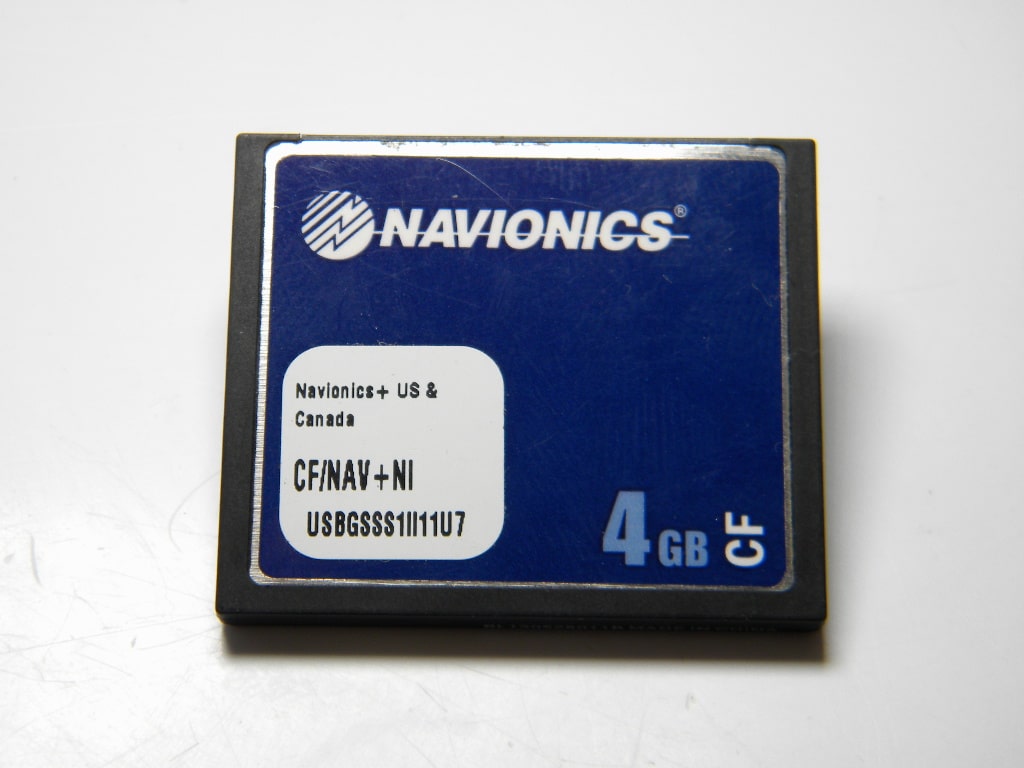 Navionics Plus CF Chart Card "Navionics+ US & Canada" CF/NAV+NI - 4GB ...