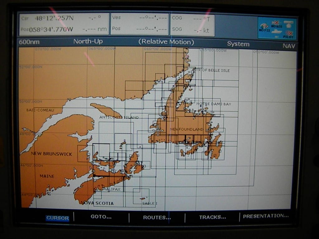 Navionics Gold CF Chart Card "Newfoundland" 2G903XL3 - 128MB - 2004 ...