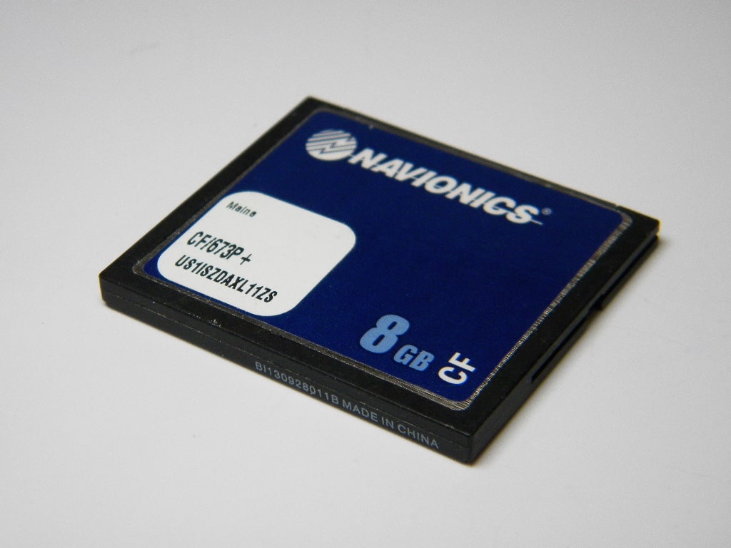 Navionics Platinum+ CF Chart Card "Maine" CF/673P+ 8GB - 2014 - Max ...