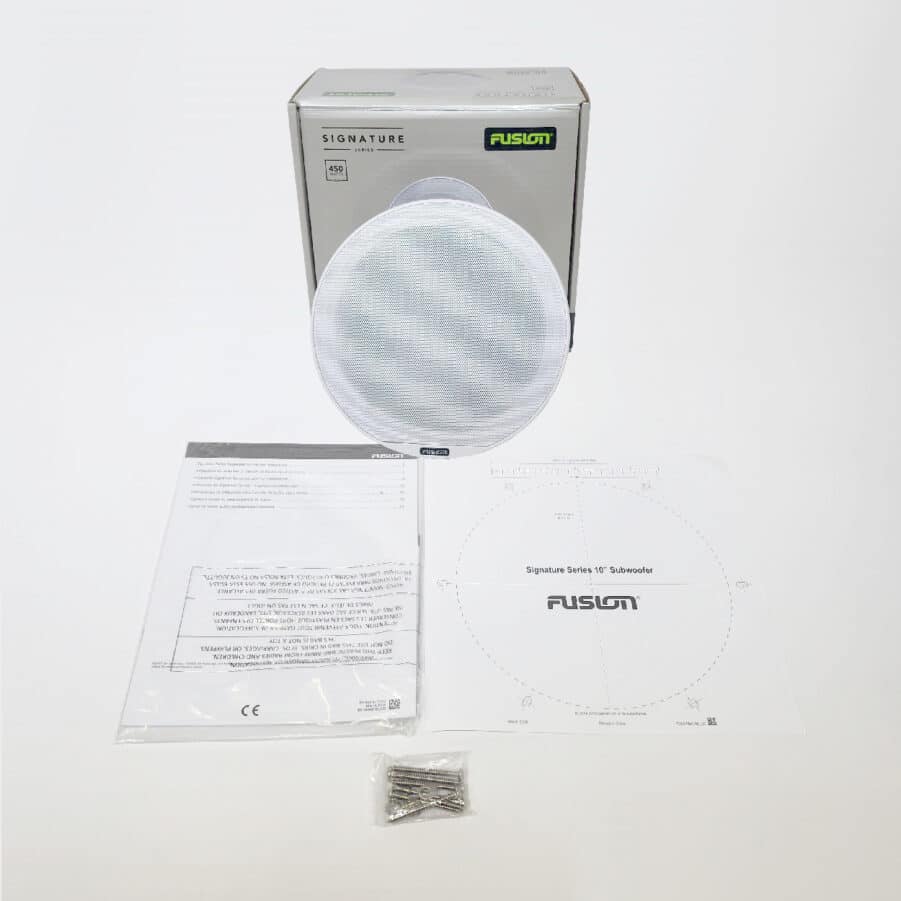 Fusion SG-SW10 10" 4-Ohm 450 Watt Marine Subwoofer -New Old Stock -Free ...