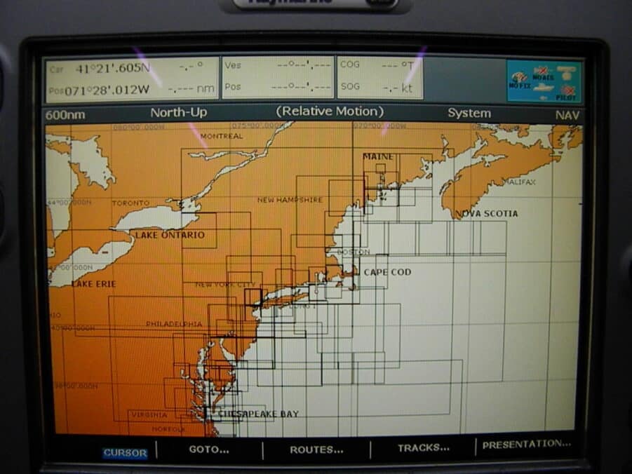 Navionics CF Chart Card - USA-East - CF/16Fish JAN2008 - Max Marine ...