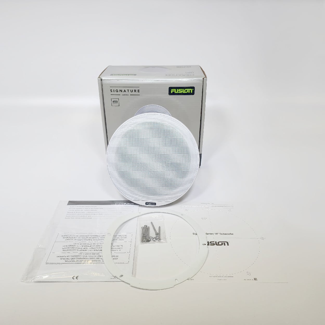 Fusion SG-SW10 10" 4-Ohm 450 Watt Marine Subwoofer -New Old Stock -Free ...