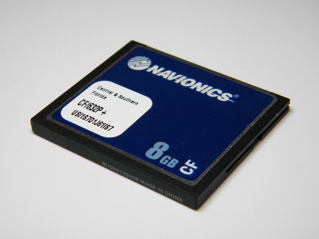 Navionics Platinum+ CF Chart Card Central & Southern Florida CF/632P ...