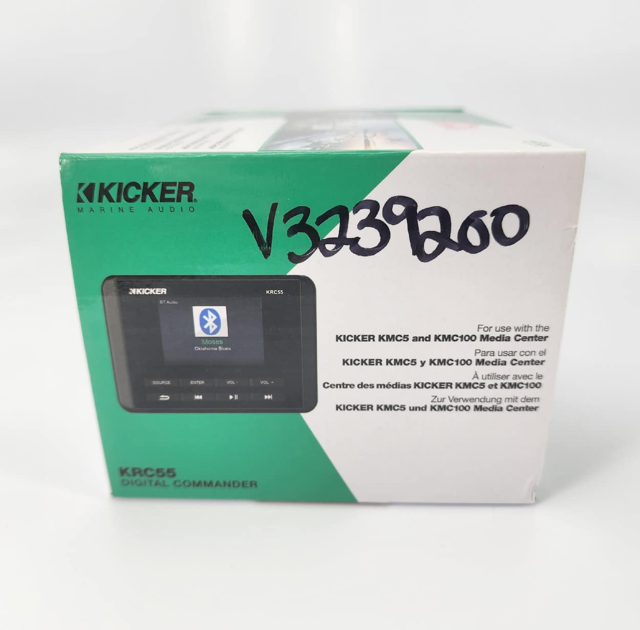 Kicker KRC55 Digital Commander Wired Marine Remote Control - New - Free ...