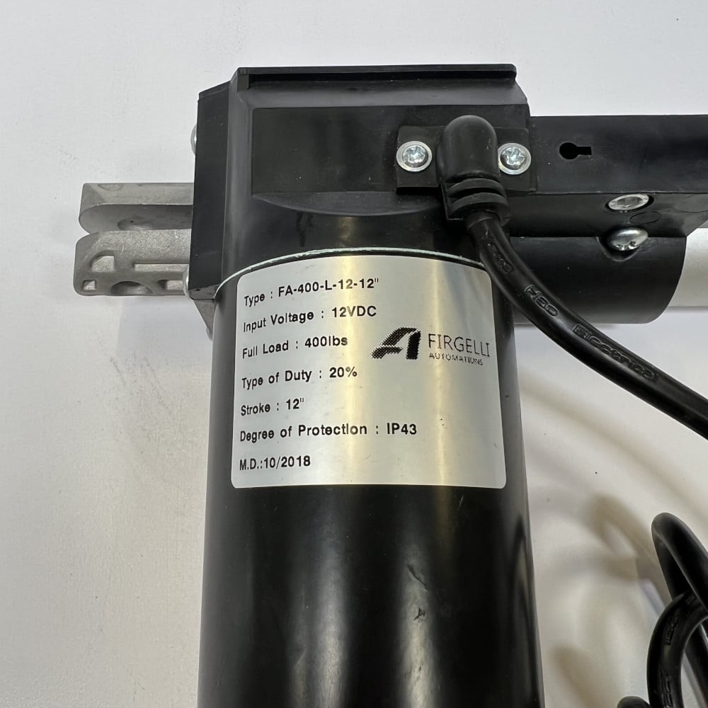 Firgelli Automations FA-400-L-12-12" Linear Actuator Marine *NEW* - Max ...