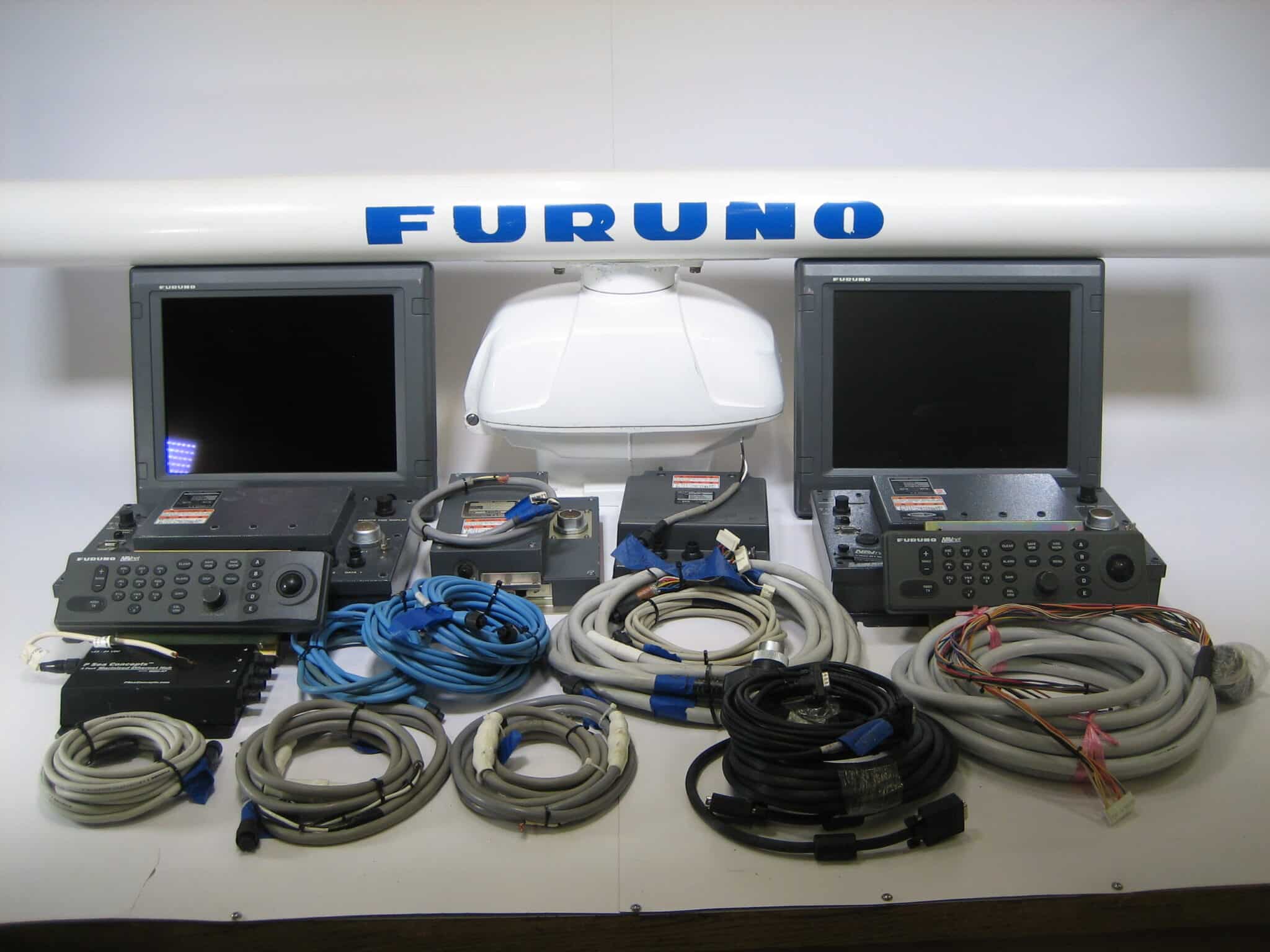 Furuno DUAL MU-155c Navnet VX2 1954CBB Open Array 12kw Radar System w/ ETR - Max Marine Electronics