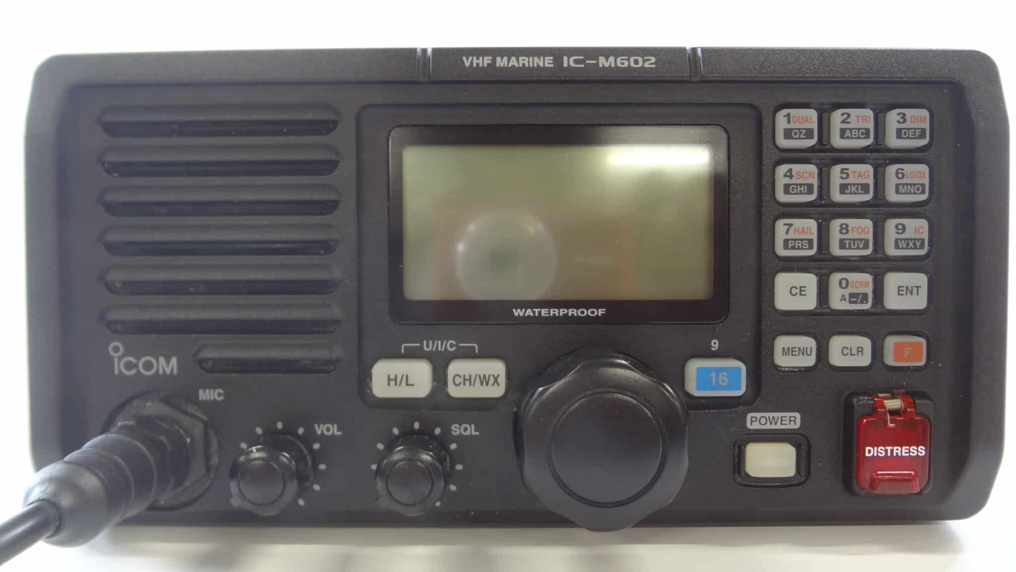 Icom IC-M602 VHF/FM Submersible Fixed Mount Marine Radio Transceiver ...
