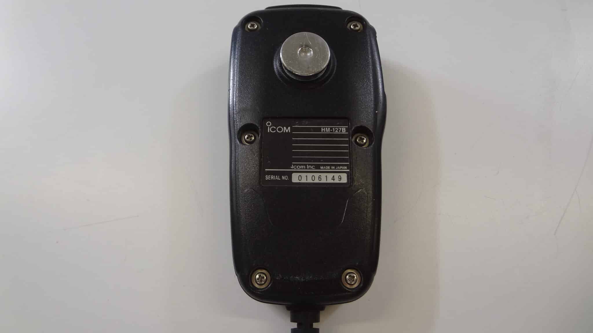 ICOM HM-127B Command Mic II f/ IC-M502 602/402/422 - TESTED! - Max ...