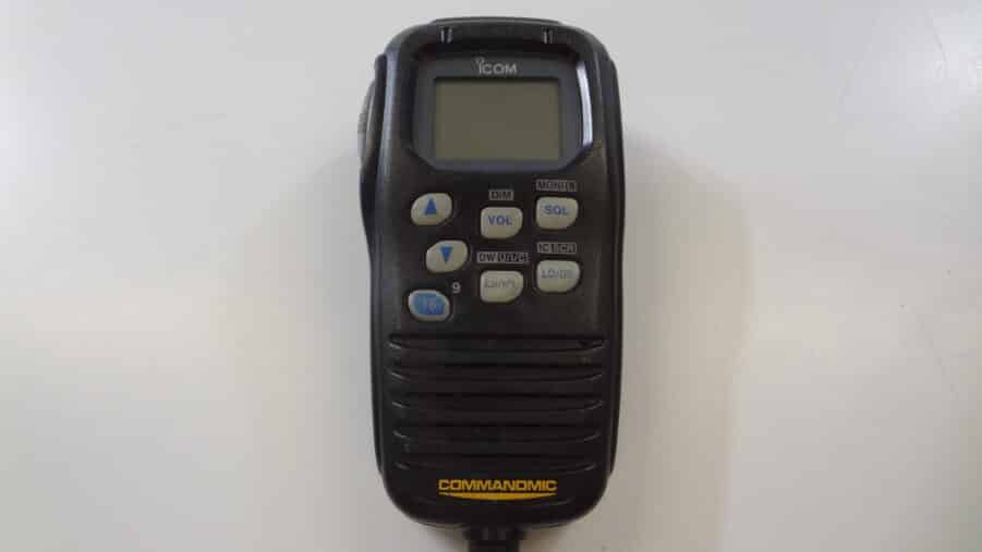 ICOM HM-127B Command Mic II f/ IC-M502 602/402/422 - TESTED! - Max ...