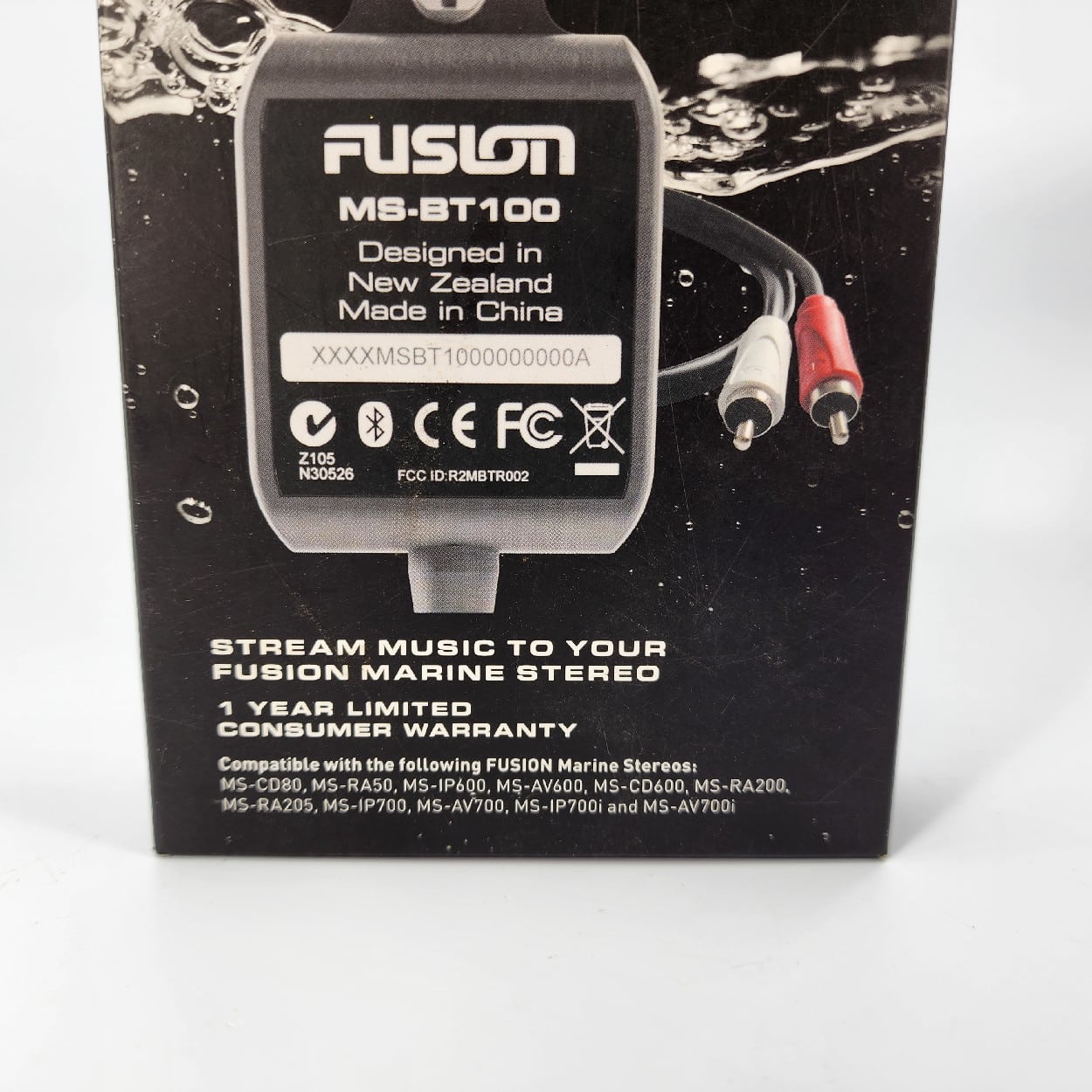 Fusion - BT-100 Marine Bluetooth Adapter Module - New Old Stock - Free ...