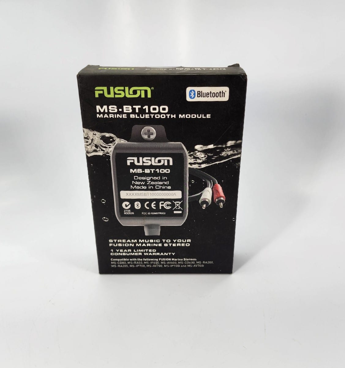 Fusion - BT-100 Marine Bluetooth Adapter Module - New Old Stock - Free ...