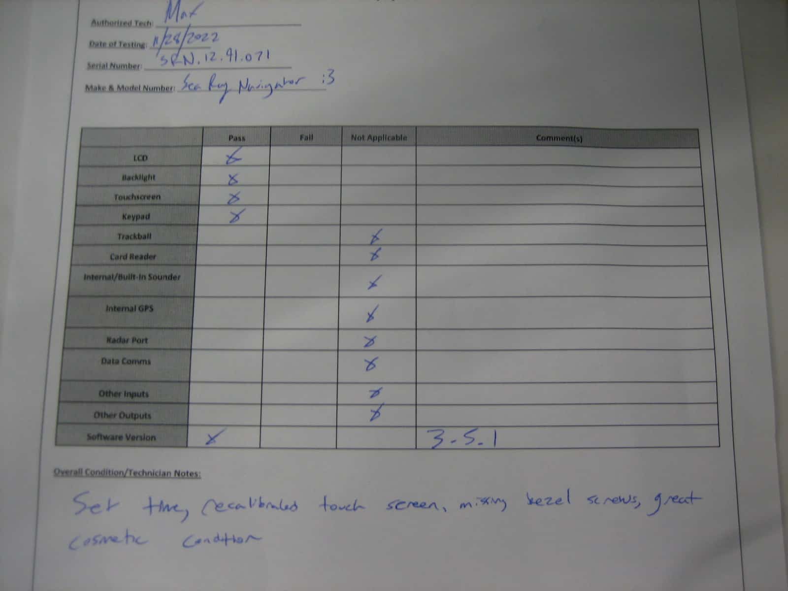 Sea Ray Navigator/Maptech 12" i3 Multifunction Display - Great Working ...