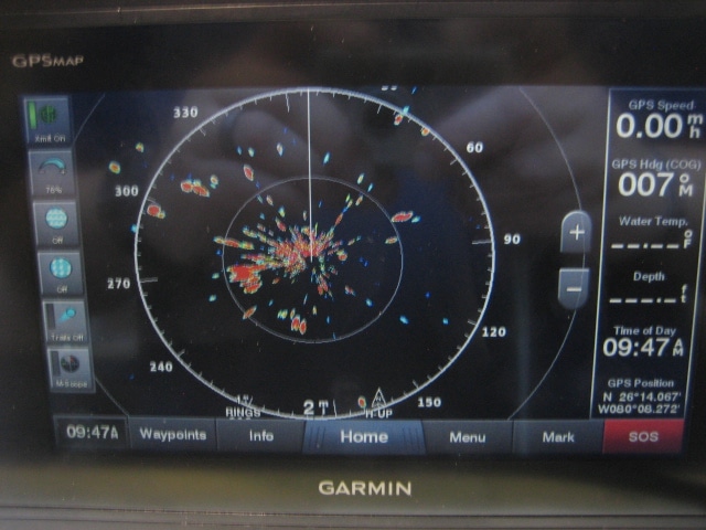 Garmin GMR Fantom 4 Marine Radar-Complete Add-on/W/Antenna-Fully Tested ...