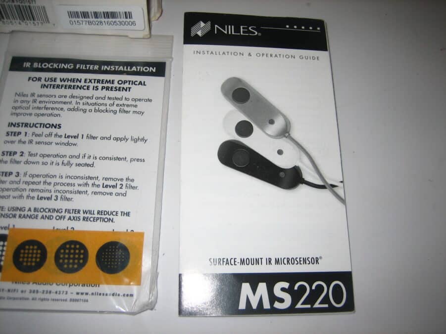 Niles MS-220 Surface Mount Micro-Sensor - New Open Box - Max Marine ...