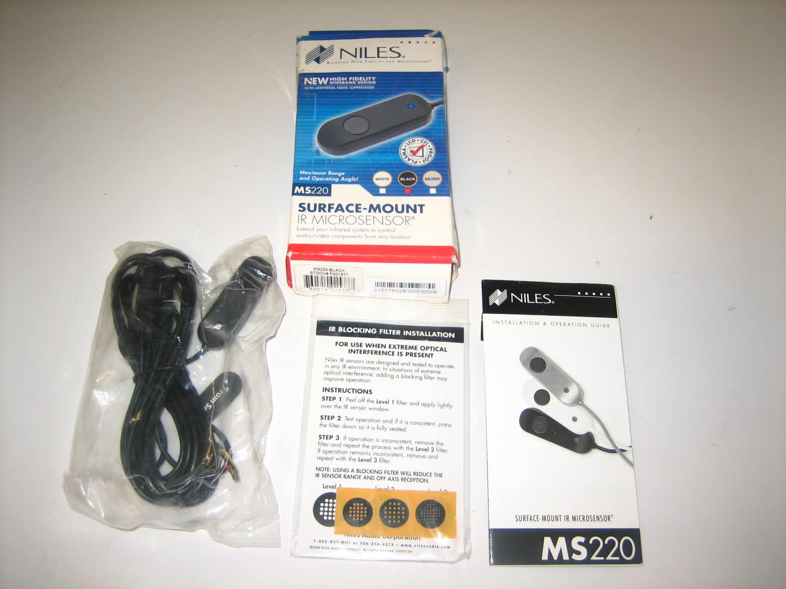 Niles MS-220 Surface Mount Micro-Sensor - New Open Box - Max Marine ...