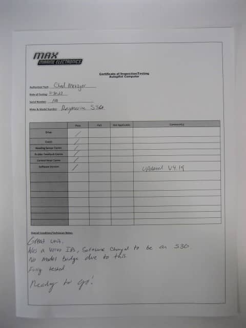 Raymarine-Smartpilot S3G-Autopilot Computer-Fully Tested/E12092/LOW ...