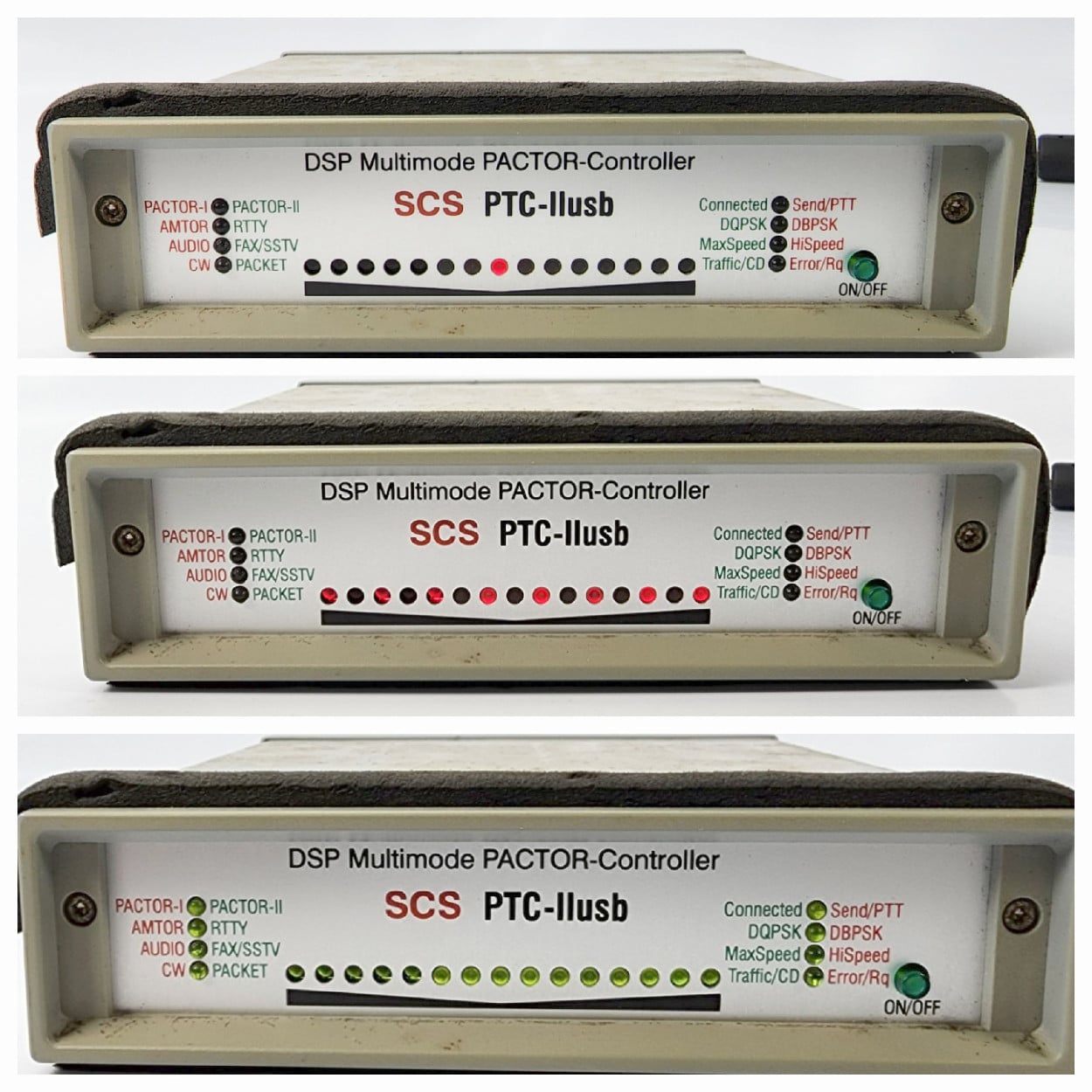 SCS PTC-IIUSB DSP Multimode PACTOR Controller w/ Power Supply - Used - For Parts - Max Marine ...