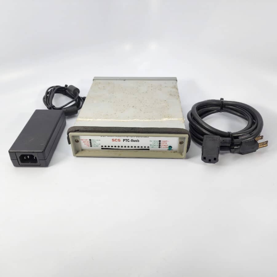 SCS PTC-IIUSB DSP Multimode PACTOR Controller w/ Power Supply - Used - For Parts - Max Marine ...