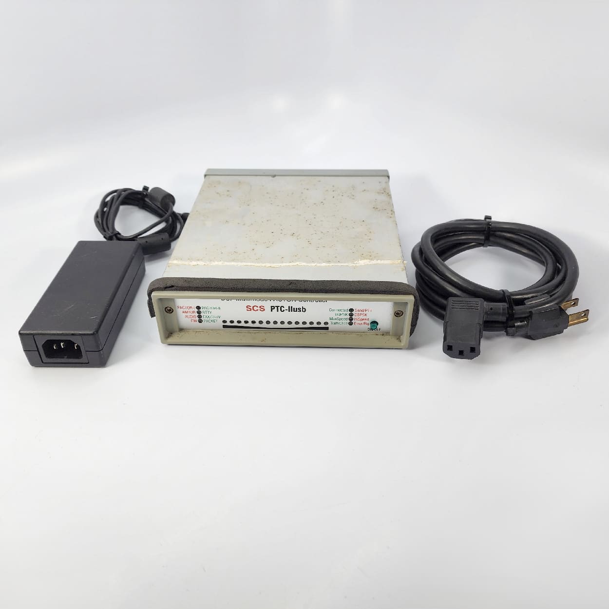 SCS PTC-IIUSB DSP Multimode PACTOR Controller w/ Power Supply - Used - For Parts - Max Marine ...