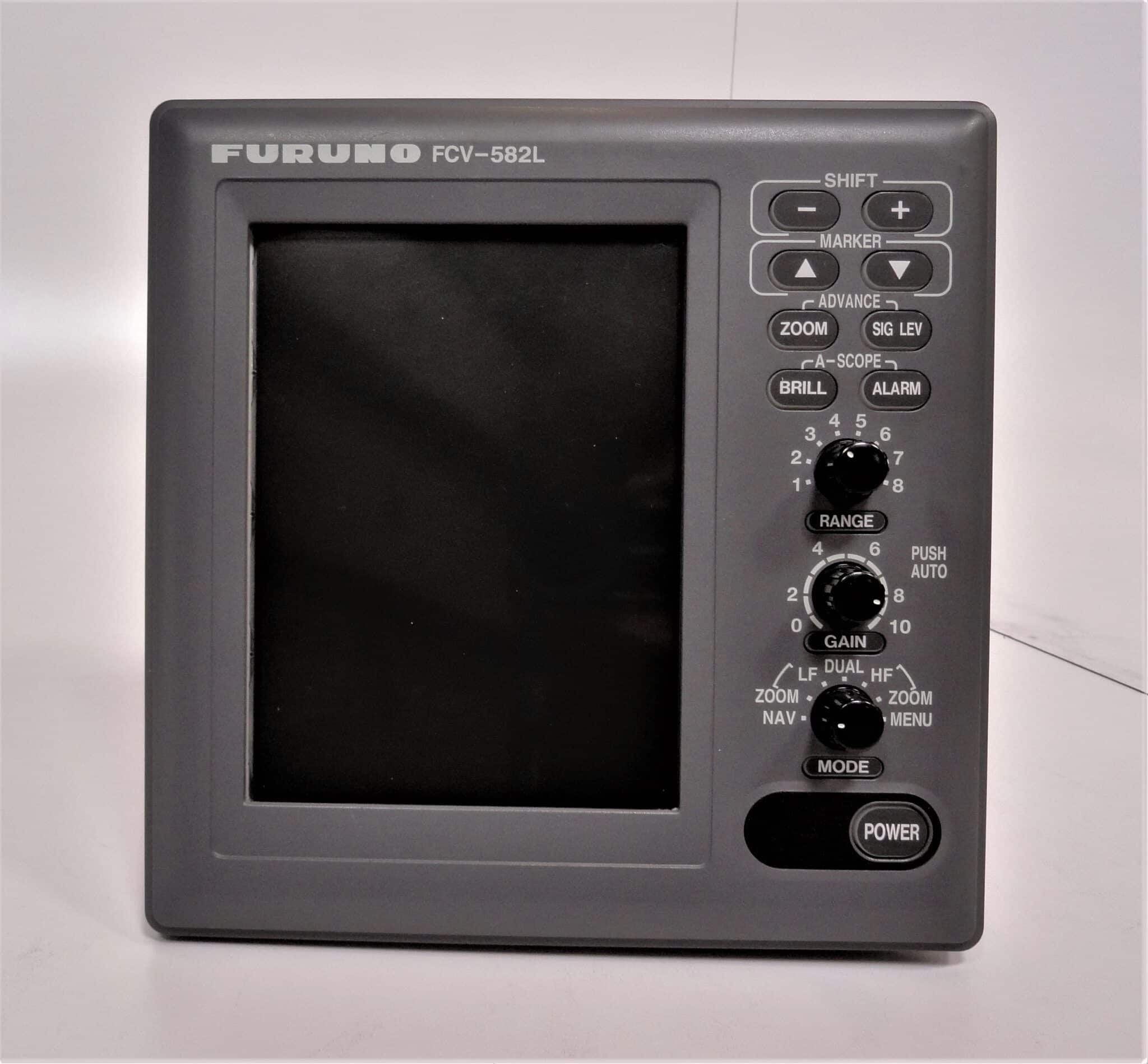 Furuno FCV-582L Sounder/Fish Finder Display ~*MME Refurbished*~ NEW LCD!! - Max Marine Electronics