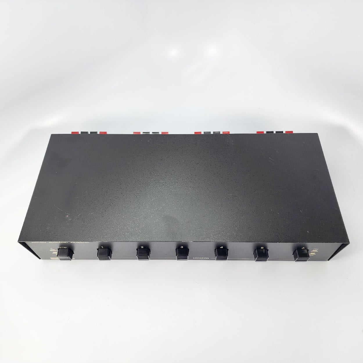 CSI/Speco SLS-6 - 6-Pair Dual Source Stereo Speaker Selector