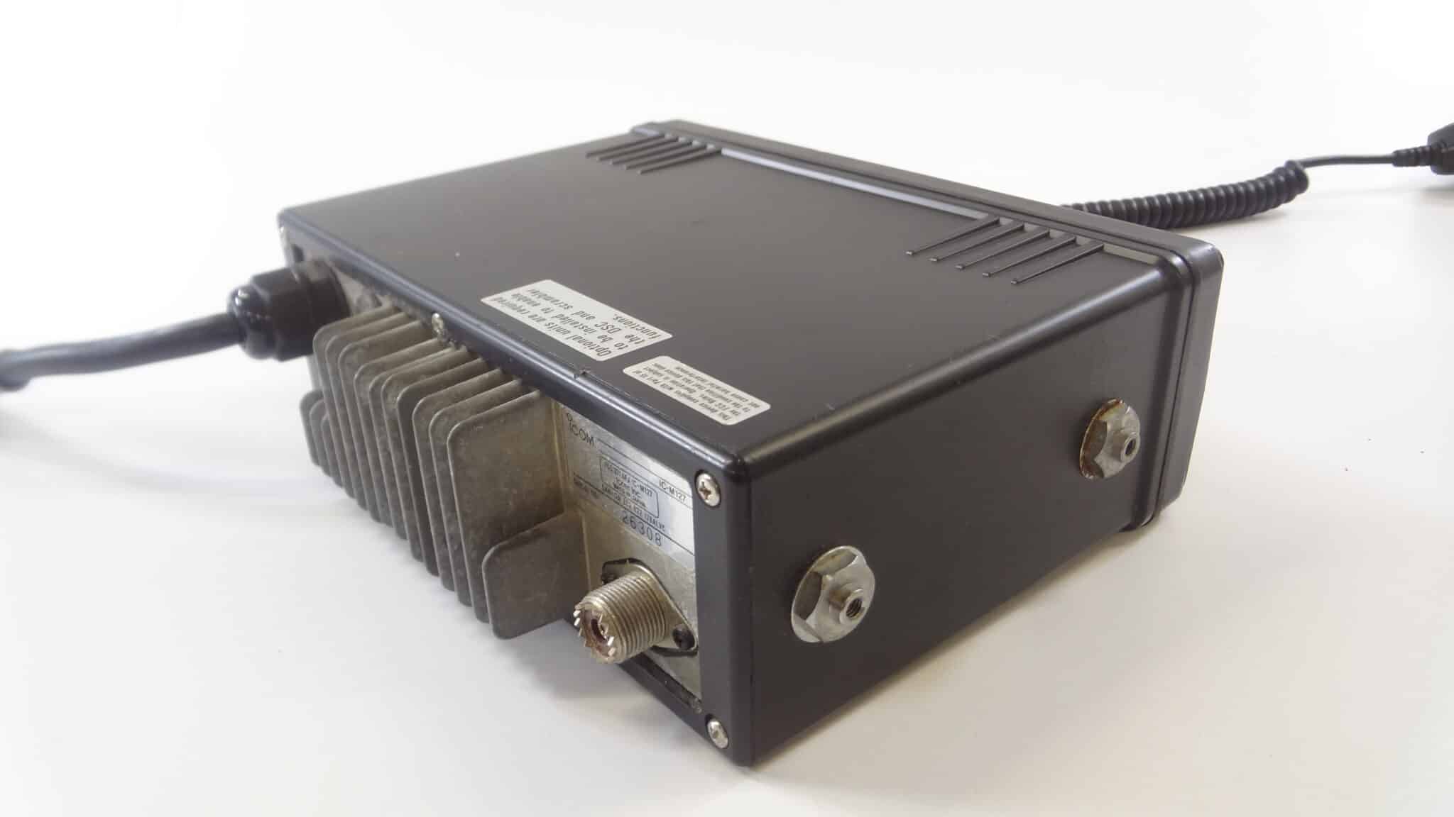 Icom IC-M127 Marine VHF/FM Radio Marine Transceiver Unit w/ Hand Mic ...