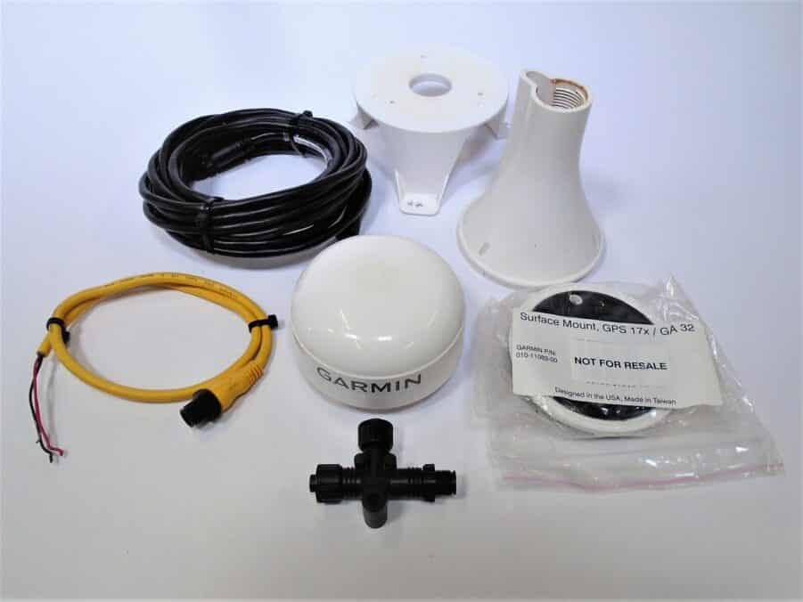 Garmin GPS-17X NMEA 2000 GPS Antenna -15 Foot Drop cable -Good Cond ...