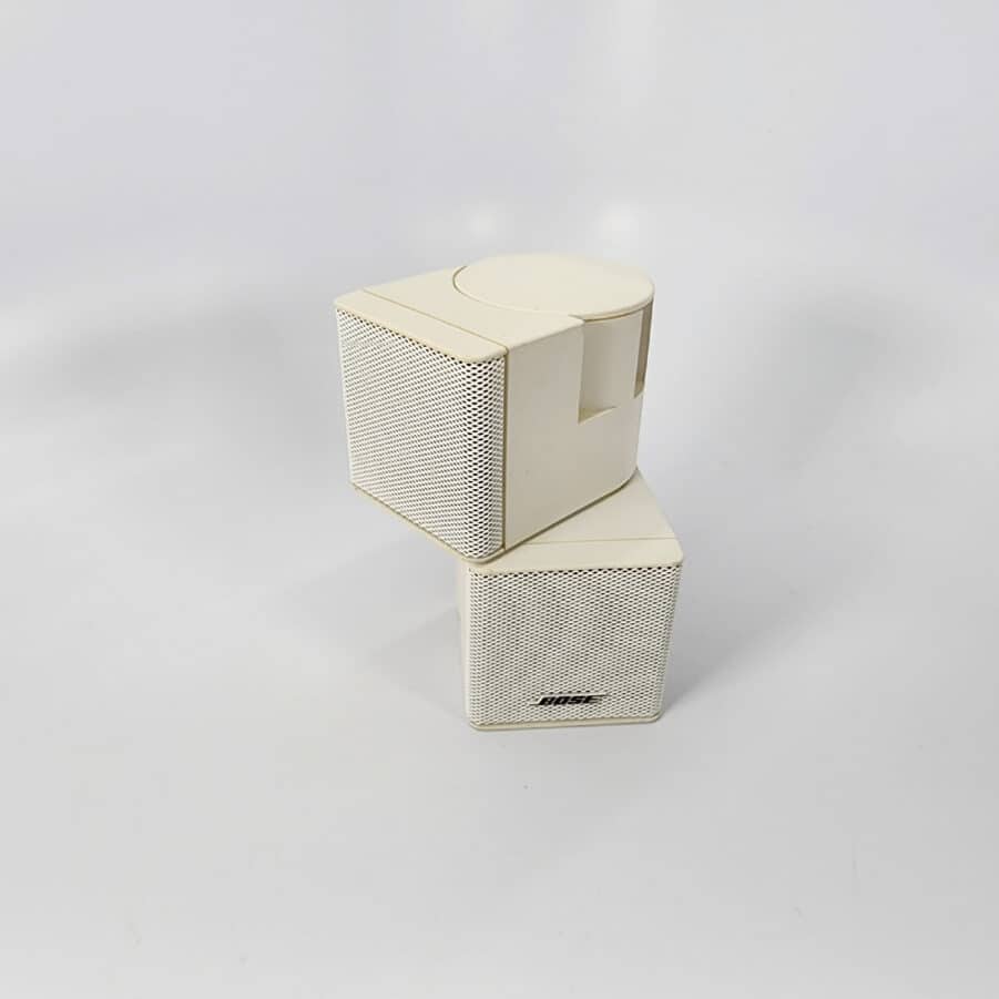 Set of 5 Bose Lifestyle Acoustimass Mini Jewel Double Cube Speakers ...