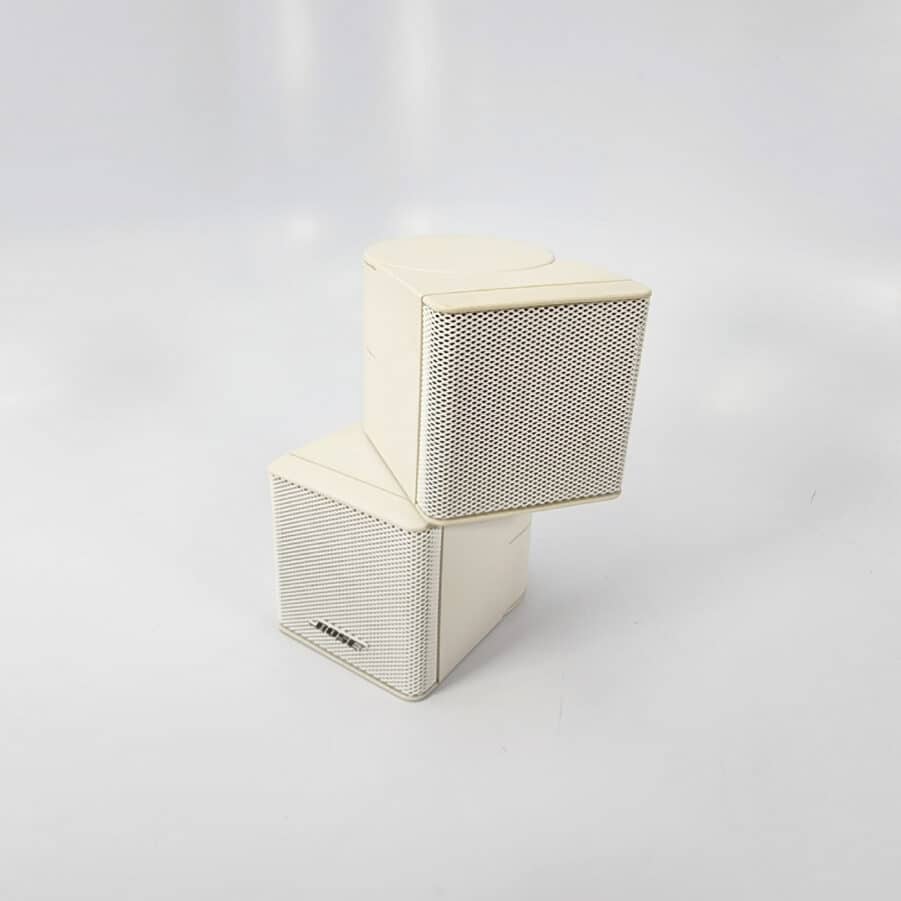 Set of 5 Bose Lifestyle Acoustimass Mini Jewel Double Cube Speakers ...