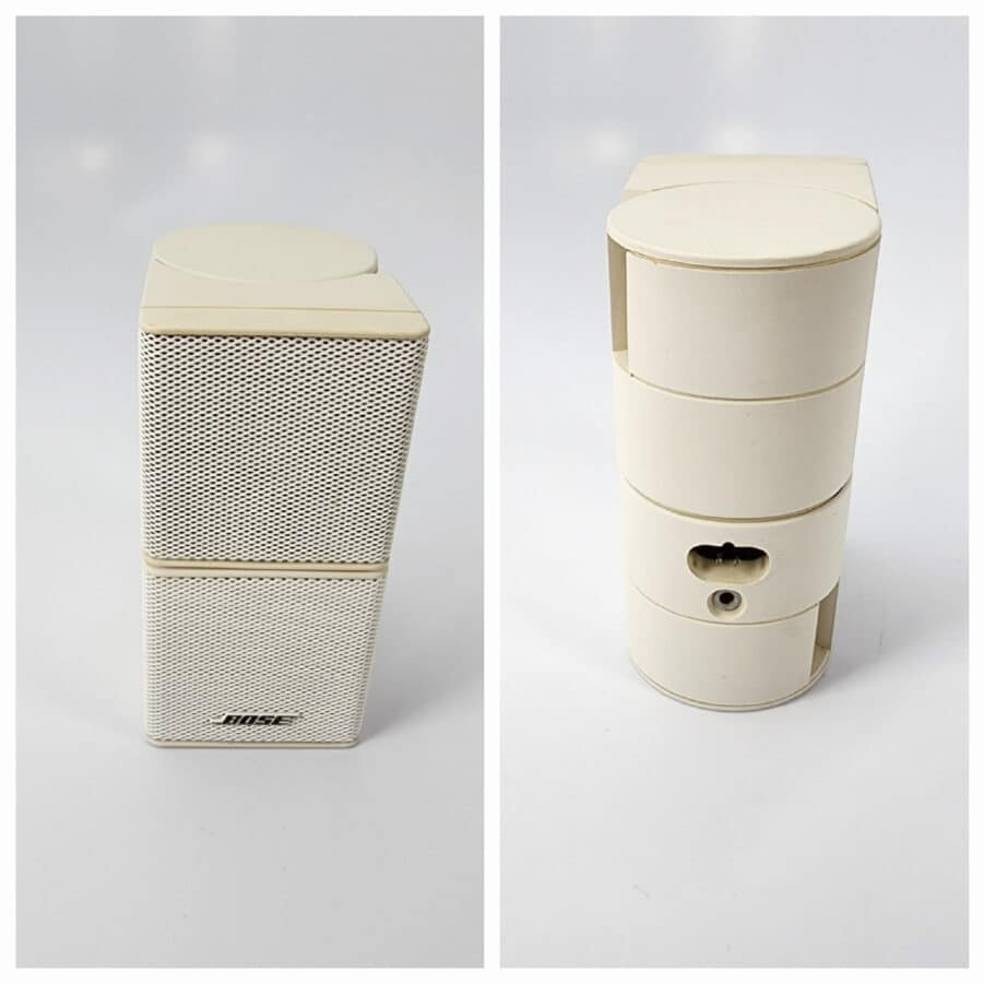 Set of 5 Bose Lifestyle Acoustimass Mini Jewel Double Cube Speakers ...
