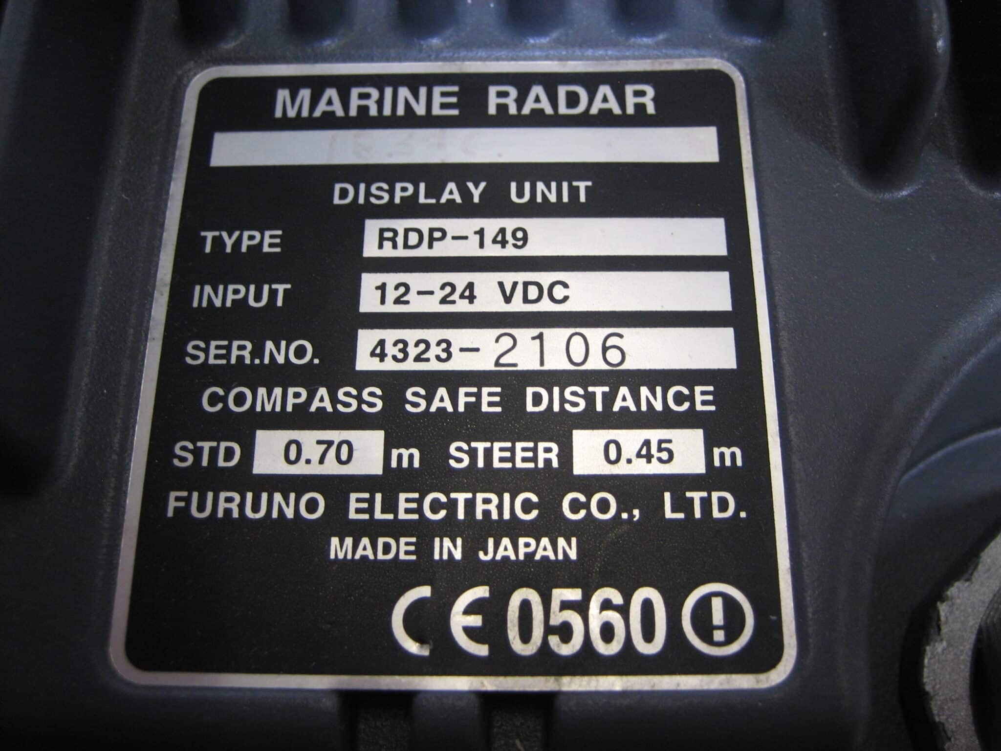 Furuno RDP-149 10.4" Navnet VX2 C-MAP Display - LED VERSION - NEW ...