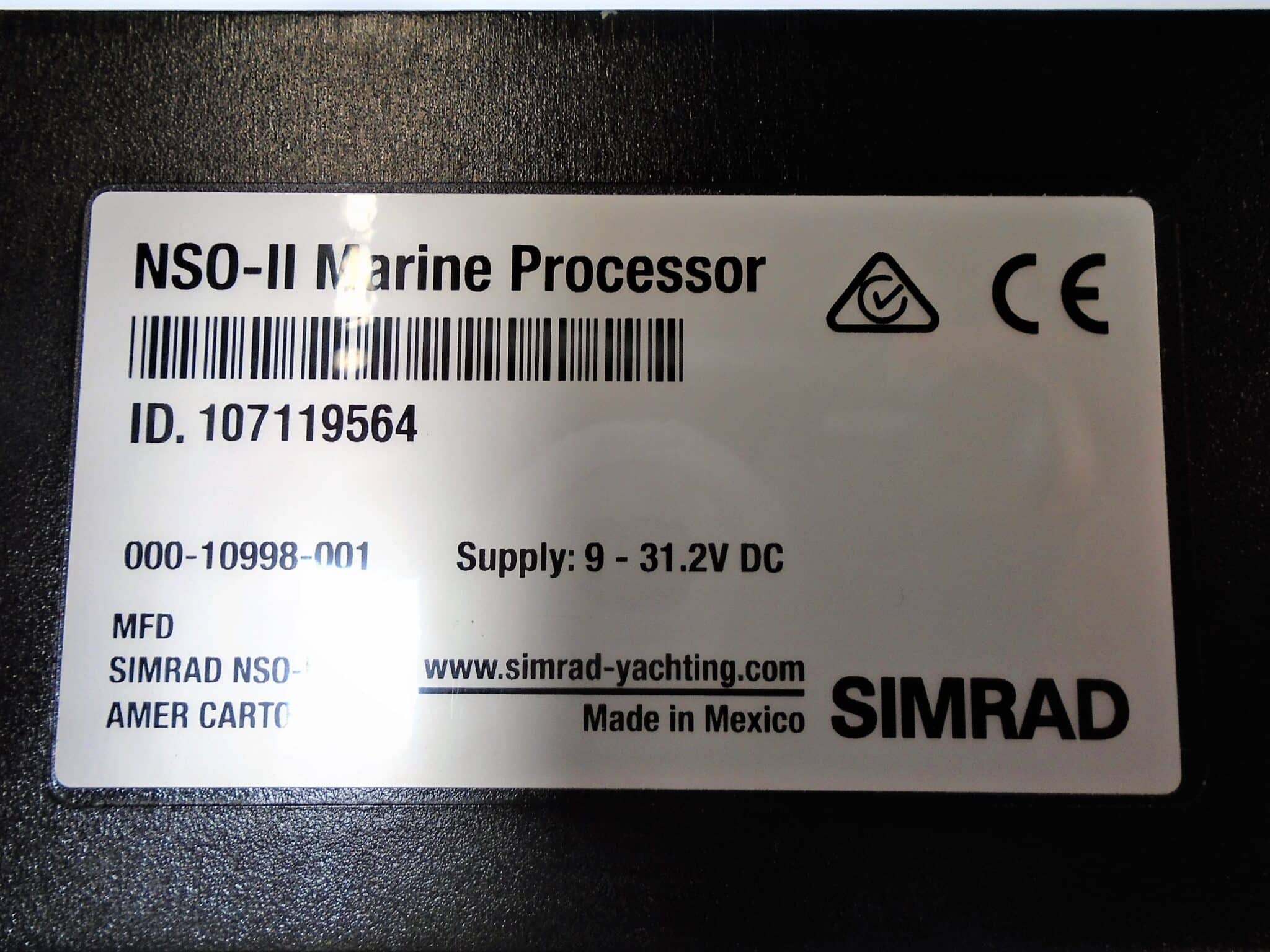 Simrad NSO EVO2 NSO-II Multi-Function Display Processor (TESTED WORKING ...
