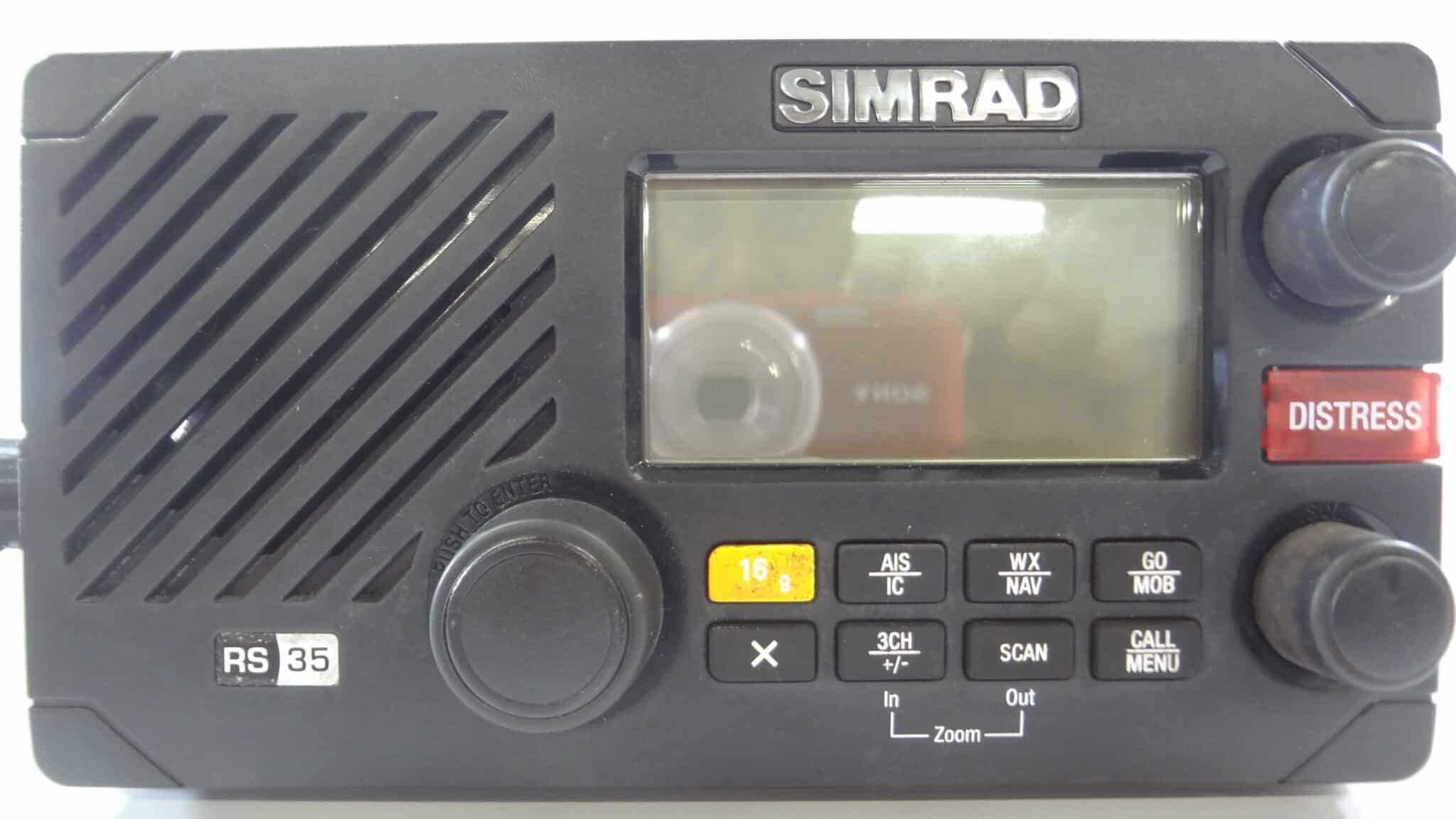 Simrad RS35 Submersible Marine VHF Radio Transceiver Unit with Rebuilt ...