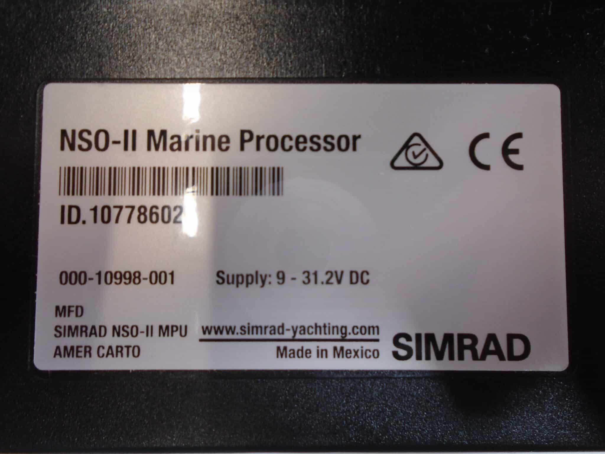 Simrad NSO EVO2 NSO-II Multi-Function Display Processor Unit (NEW ...