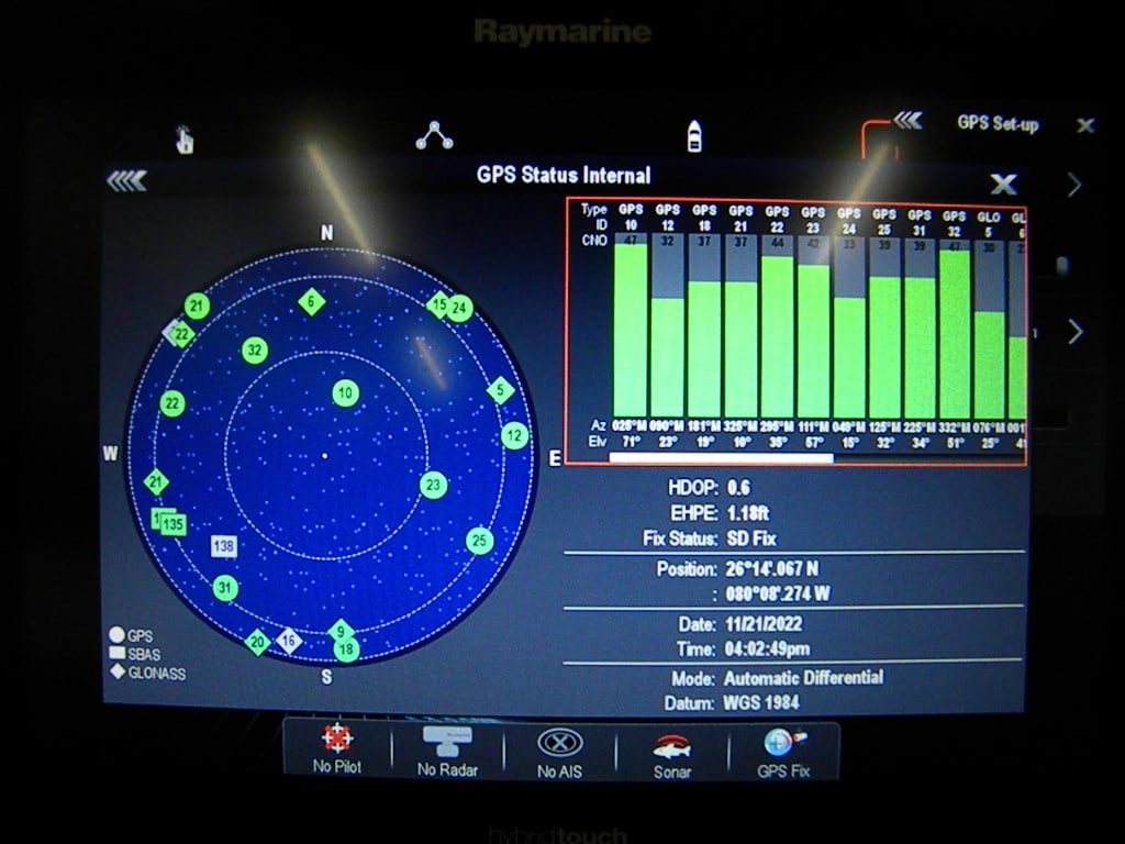 Raymarine eS127 HybridTouch Lighthouse 2 MFD E70284 – Tested - 90 Day ...