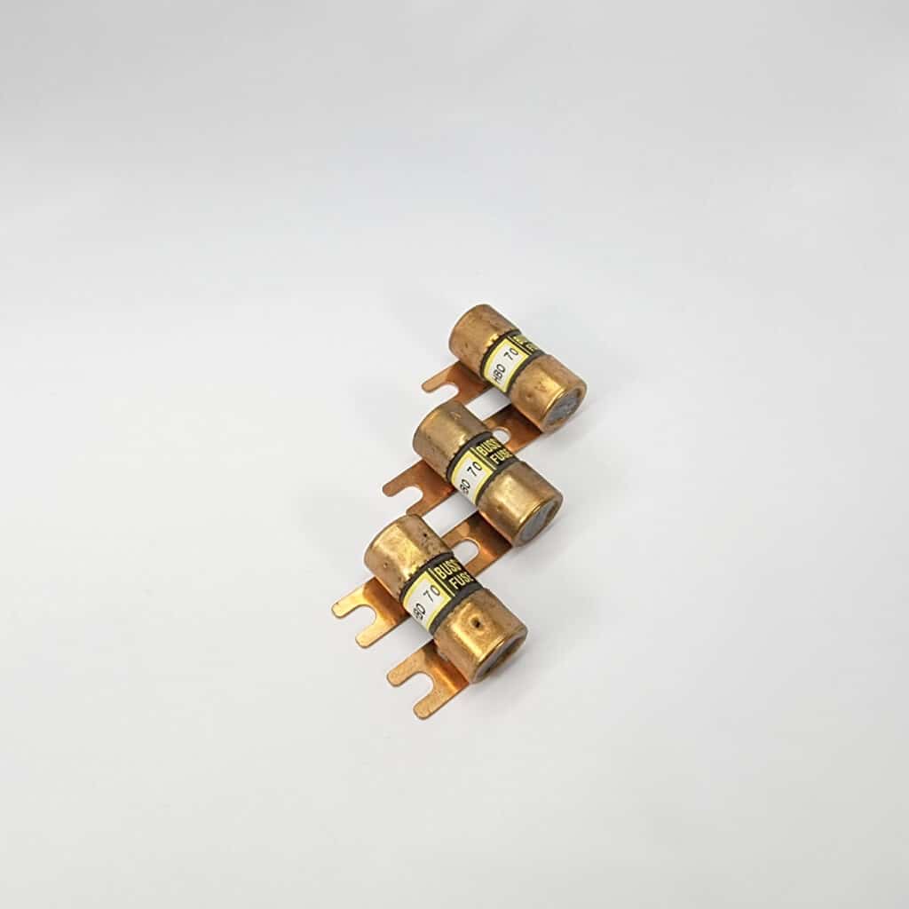 3-Pack Bussmann - Buss Fuse HBO-70 Fuse - 32V/70A - New Old Stock -Free ...