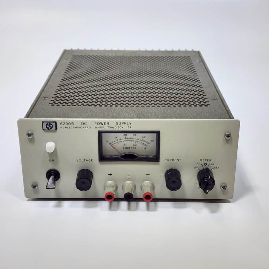 HP/Hewlett Packard Model 6200B Power Supply 20V/1.5A - 40V/.75A ...