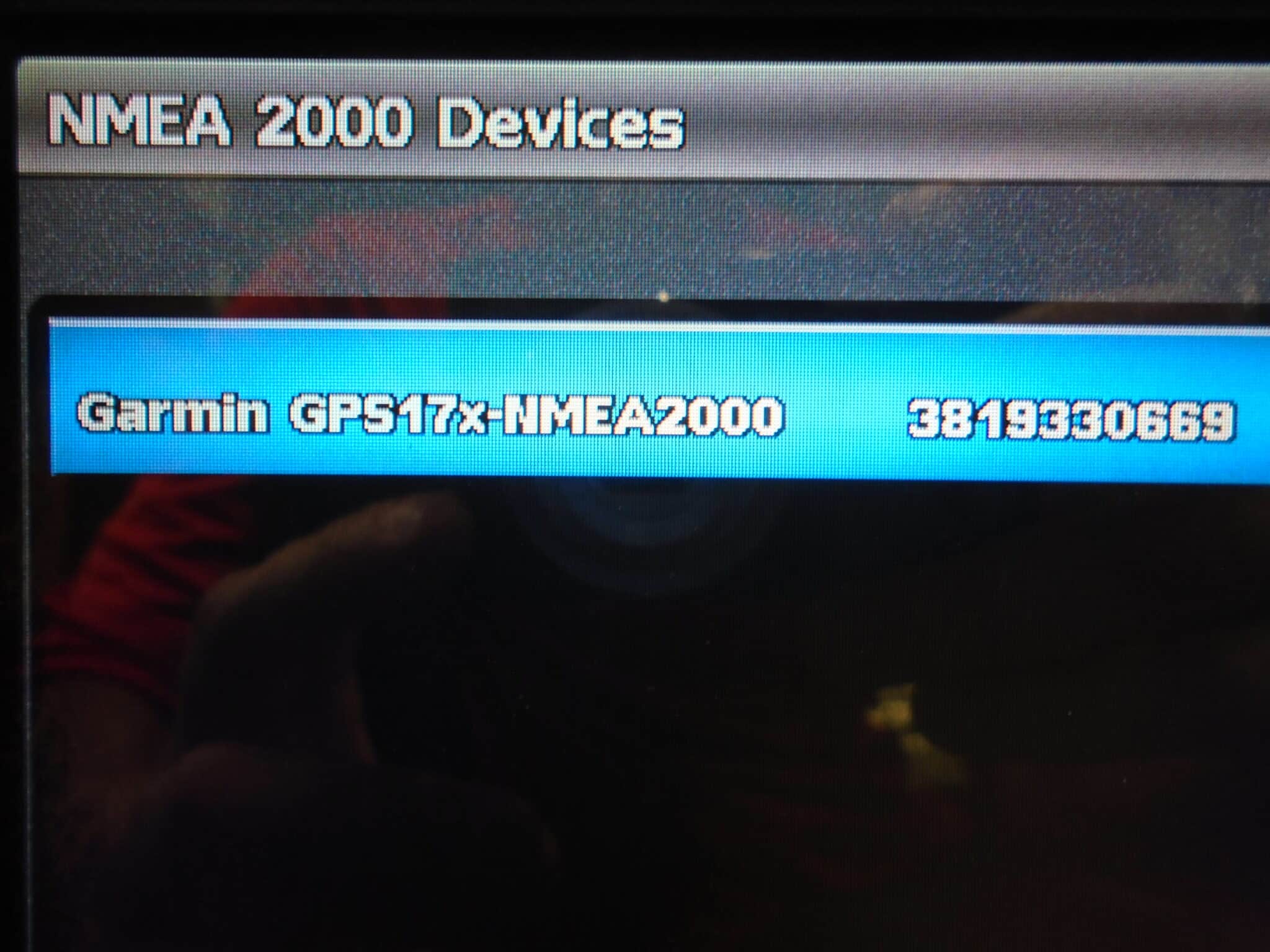 Garmin GPS-17X NMEA 2000 GPS Antenna -20 Foot Drop cable (Good Cond ...