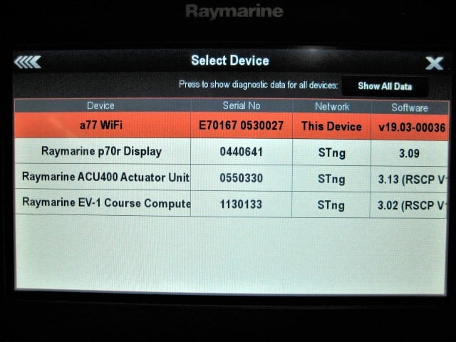 Raymarine Evolution Autopilot - ACU-400 - Actuator Control Unit-E70100 ...