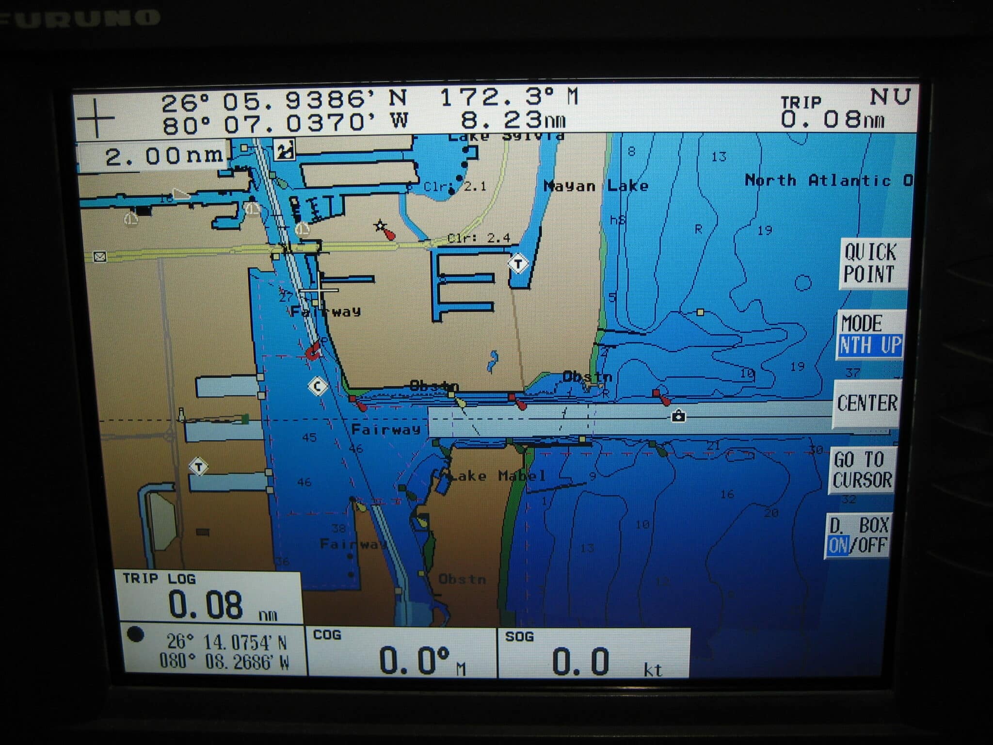 Furuno RDP-149 10.4" Navnet VX2 C-MAP Display ~ TESTED - Max Marine ...