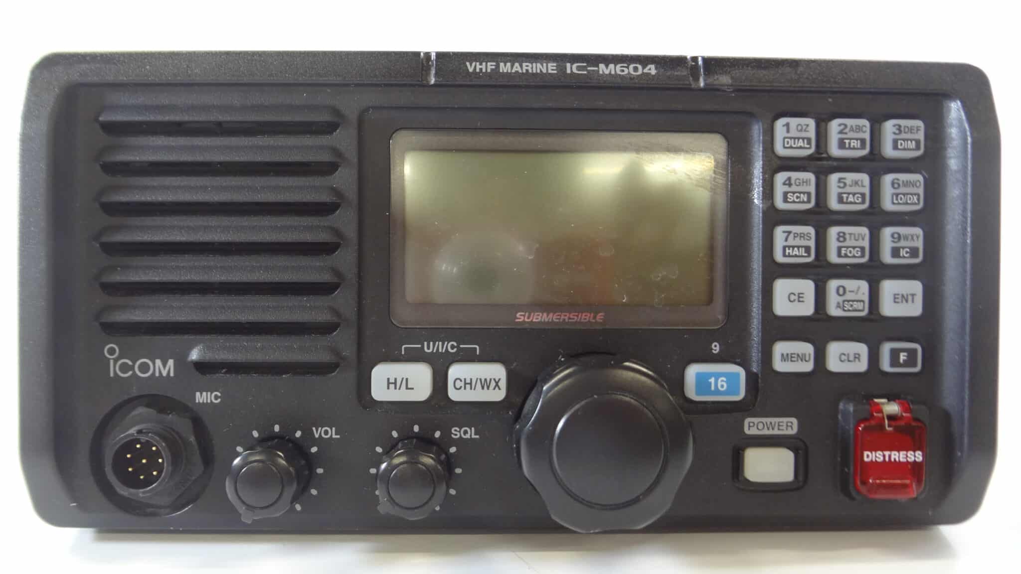 Icom IC-M604A VHF Submersible Fixed Mount Marine Radio Transceiver ...