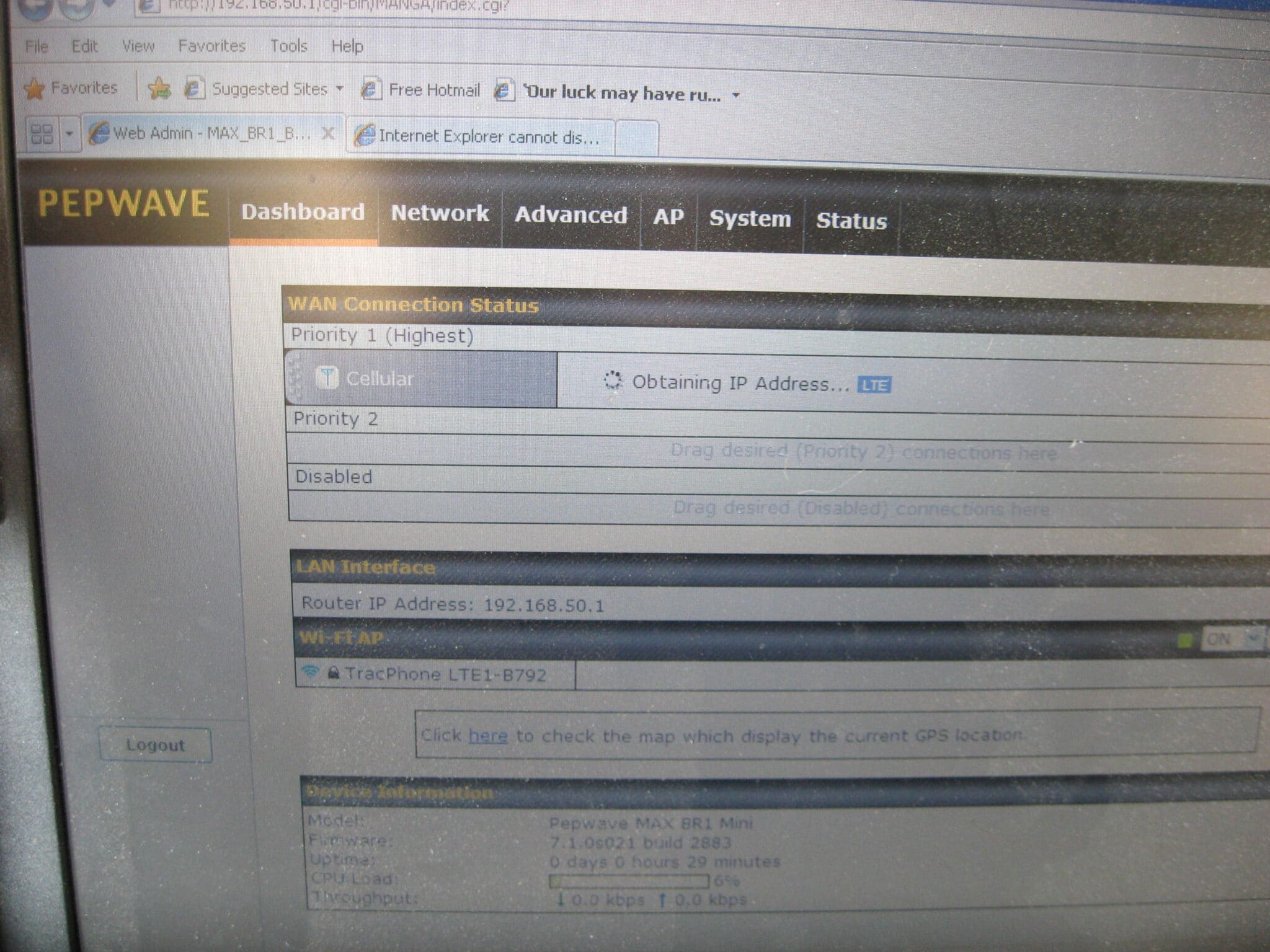 KVH TracPhone LTE-1 4G LTE Marine Grade System- US Cell Modem- Wi-fi ...