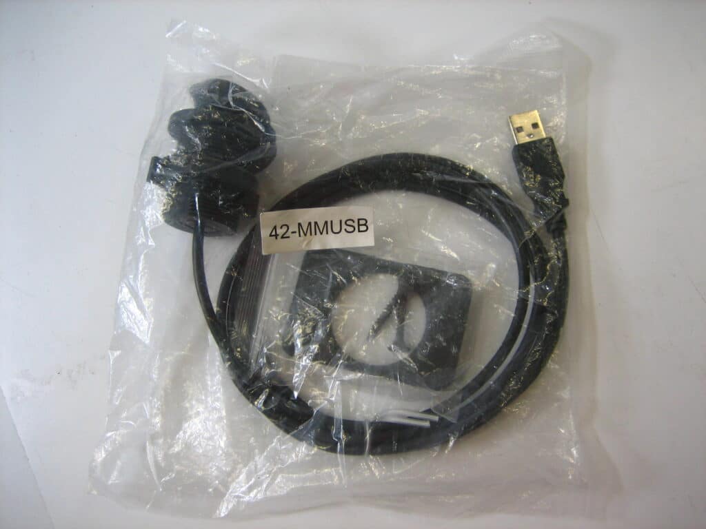 MITO USB Jack Dash Mount with 62″ Cable NEW USB-A Male to USB-A Female ...